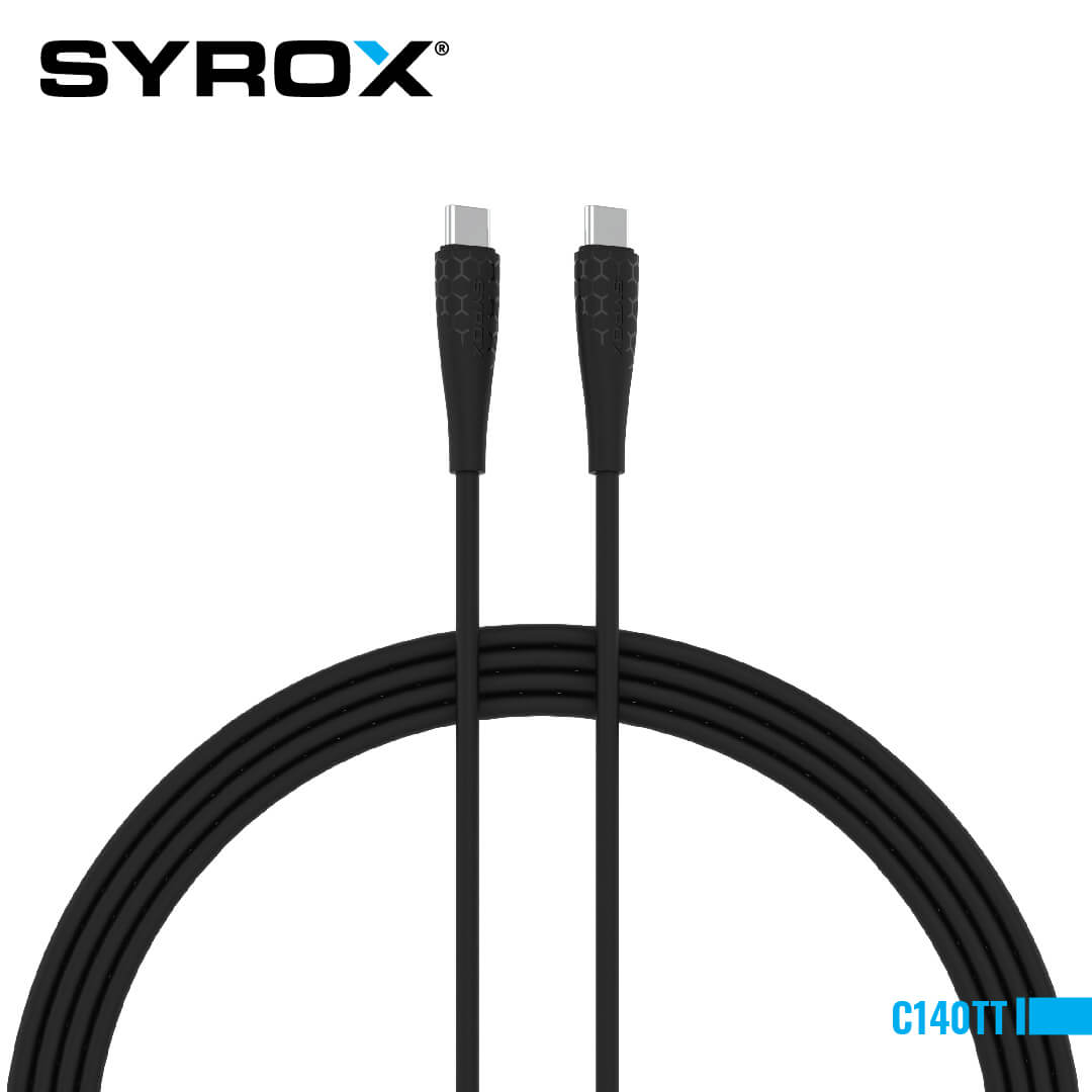 Syrox C140TT Type-C To Type-C 100W Data & Şarj Kablosu Fiyatı ve ...